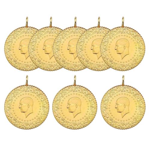 8 Adet Tam Ziynet Altın Eski - 130,564.85 TL